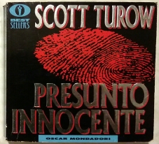 Presunto innocente di Scott Turow 1°Ed. Mondadori, febbraio 1991 ottimo 